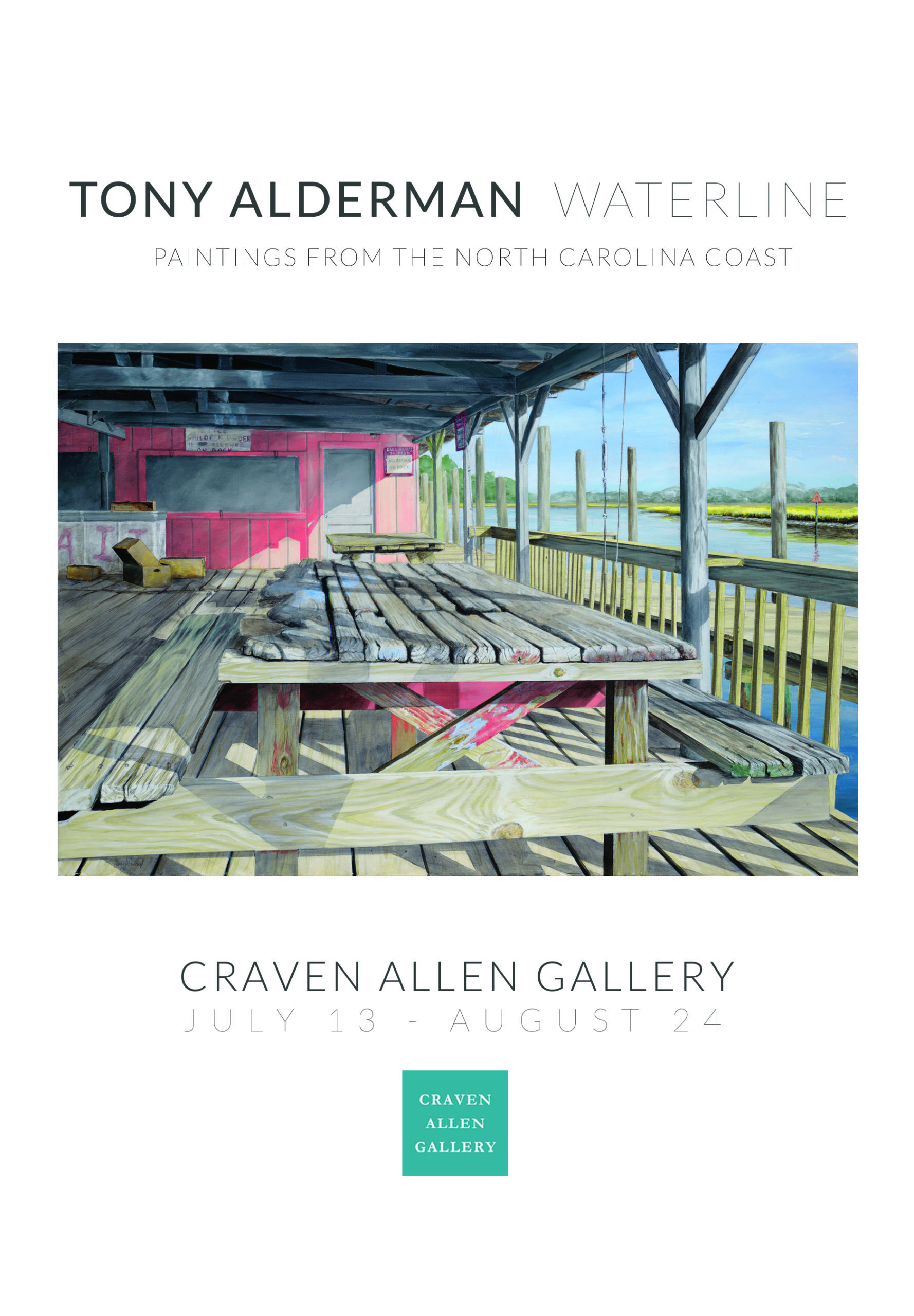 TONY ALDERMAN: WATERLINE – Craven Allen Gallery – House Of Frames